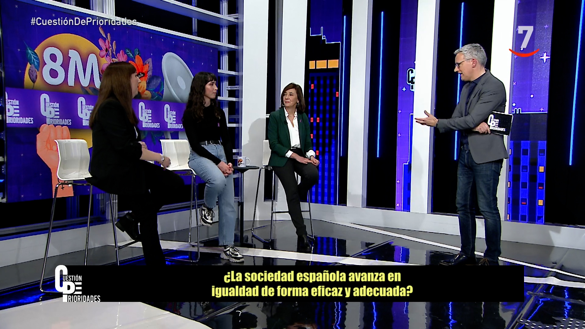 Natalia Sanz, Maripaz de la Puente y Sofía Larrea sobre la igualdad: "Sería necesario empezar en ...