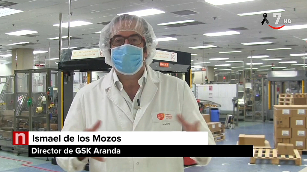 La producción de Ventolín de la planta GSK de Aranda de Duero se ha ...