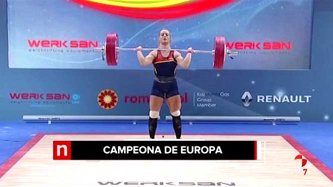 Lydia Valentín se proclama campeona de Europa de halterofilia por cuarta vez tras lograr el oro ...
